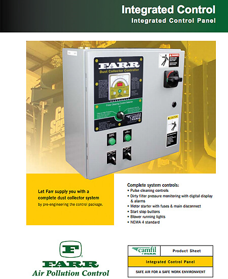 Integrated Control Panel | Camfil APC