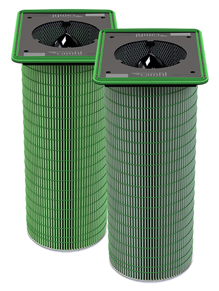OmniPleat® Green and eXtreme Green filter media | Camfil APC